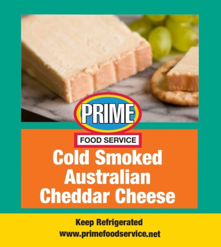 Smoked Cheddar Cheese 250g e at Prime Food Service, Thailand