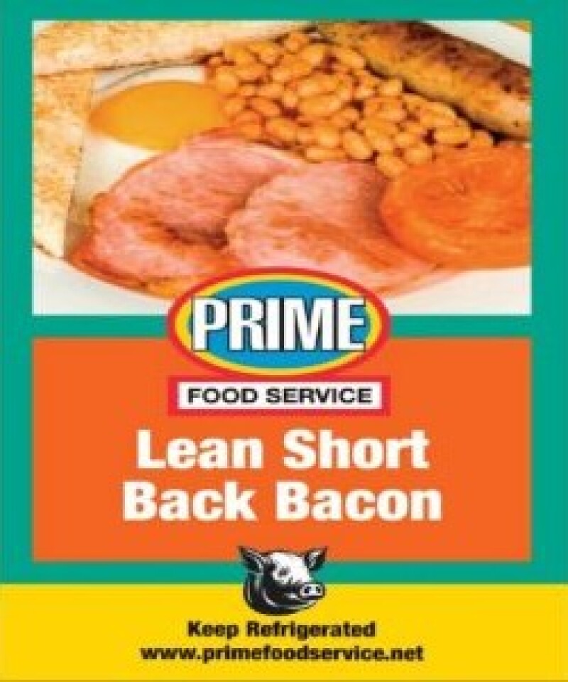 Lean Back Bacon 250g e at Prime Food Service, Thailand