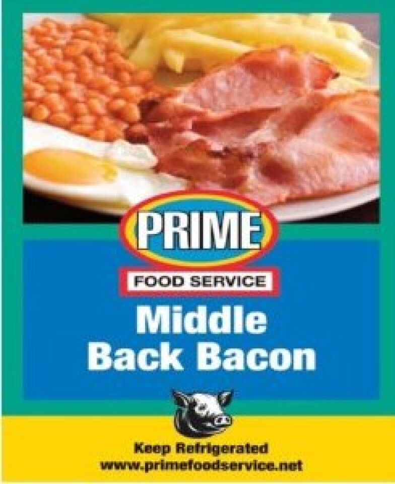 English Middle Cut Bacon 250g e at Prime Food Service, Thailand